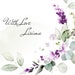 Watercolor Flower Lilac Lavender Floral Garden Bouquets PNG Clipart ...
