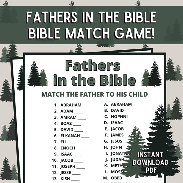 Bible Candy Match - Etsy