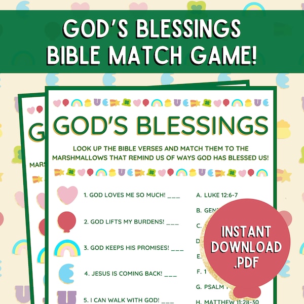 Bible Candy Match Game Etsy bible-candy-match-game-etsy