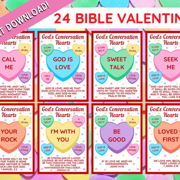 Bible Valentine - Etsy