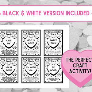 God's Conversation Hearts Valentine Cards | Bible Valentine Cards ...