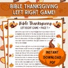 Thanksgiving Menu Bible Match Game | Thanksgiving Dinner Bible Match ...