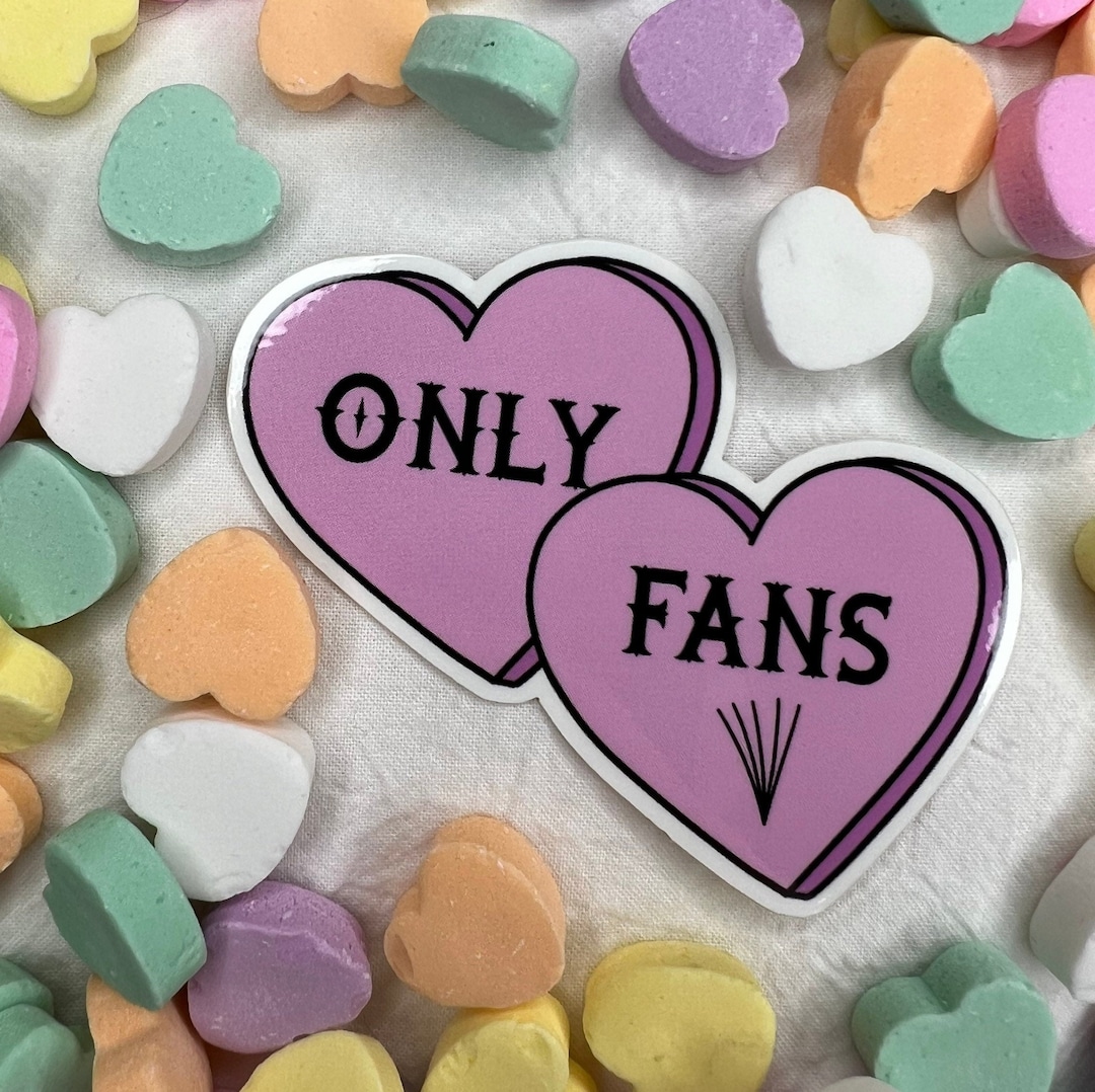 Only Fans Lash Sticker, Lash Tech, Lash Artist, Heart, Valentines Day ...