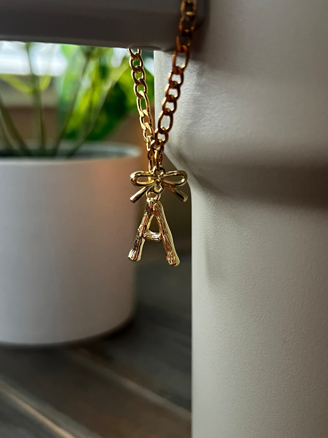 Stanley Charm, Simple Modern Charm, Tumbler Charm, Initial, Bow, Ribbon ...