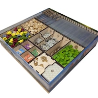 Earth Inlay Board Game Organizer Earth Insert for Earth Board Game With ...