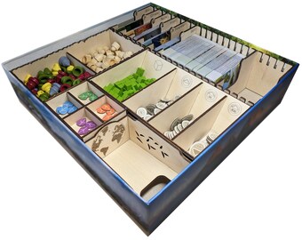 Earth Inlay Board Game Organizer Earth Insert for Earth Board Game With ...