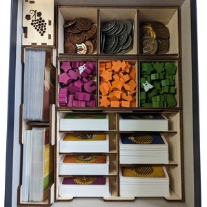 Insert for Viticulture Essential Edition and Expansions - Board Game ...