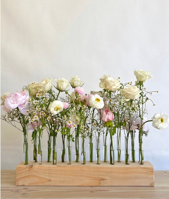 Wooden Decorative Bloom Block for Flower Displays - Etsy
