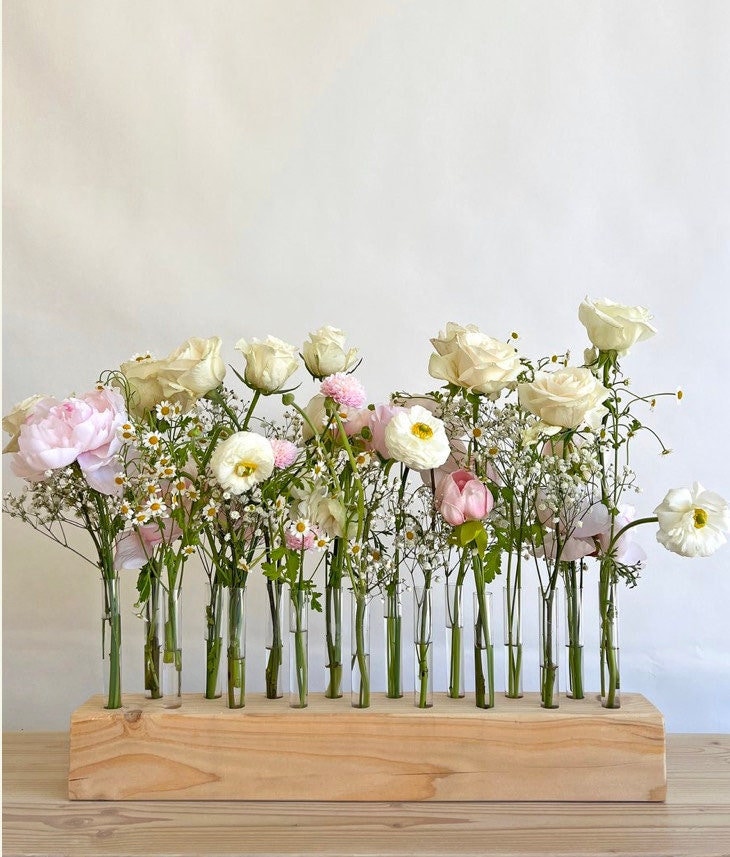 Wooden Decorative Bloom Block for Flower Displays - Etsy