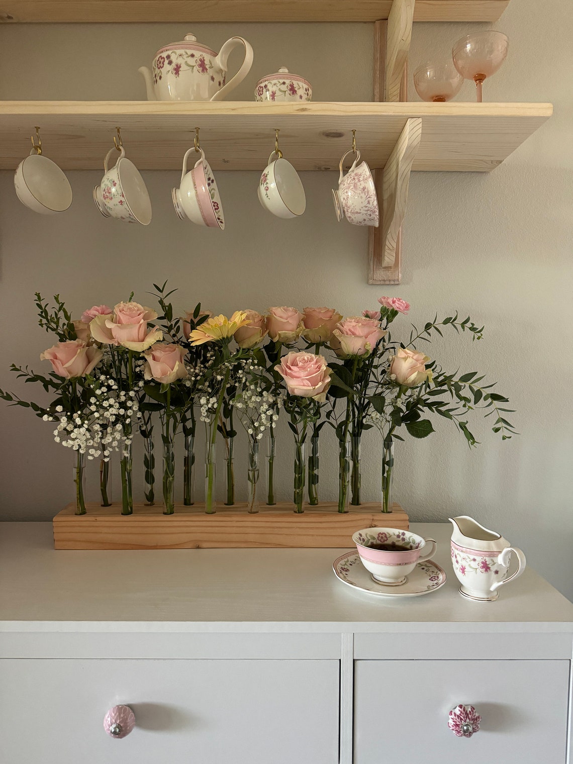 Wooden Decorative Bloom Block for Flower Displays - Etsy