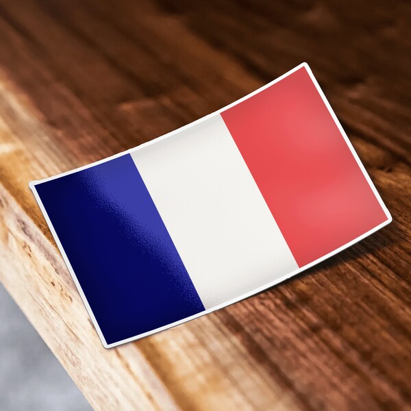 French Flag Car Decal - Etsy