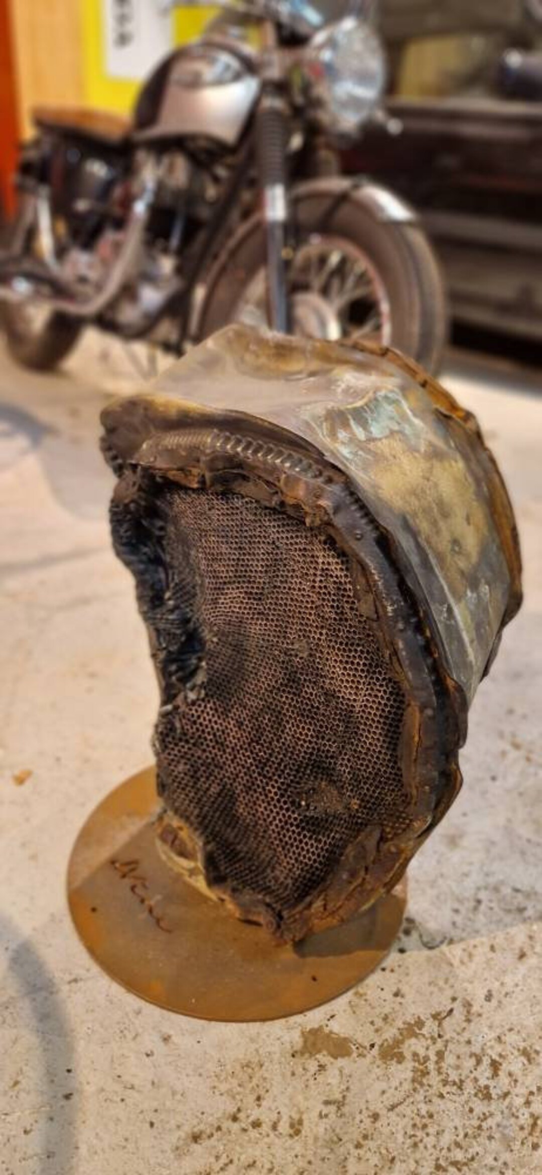 FREE WW SHIPPING WW2 P-38 Lightning Radiator Relic Refurbished Ornament ...