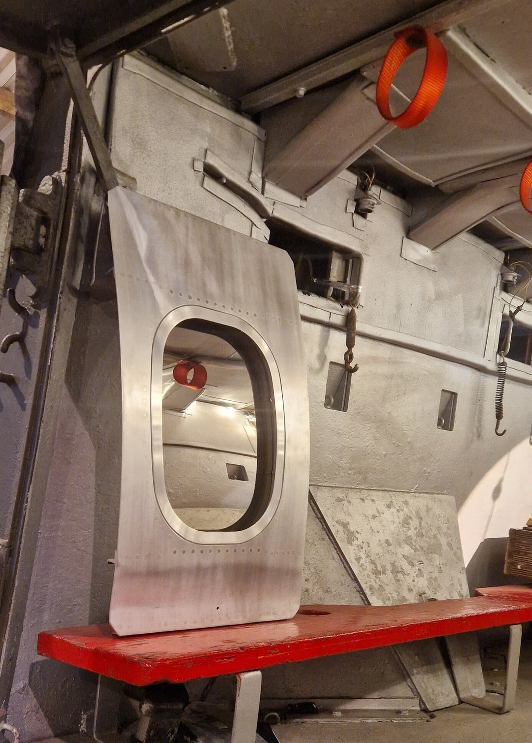 Panneau de fenêtre de fuselage Bombardier Dash 8, tenture murale De ...