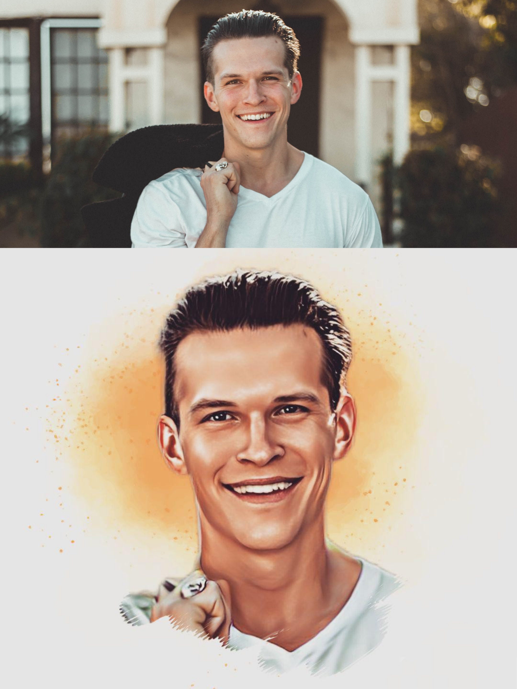 Cartoon Logo, Cartoon Portrait From Photo, Social Media Profile Picture ...