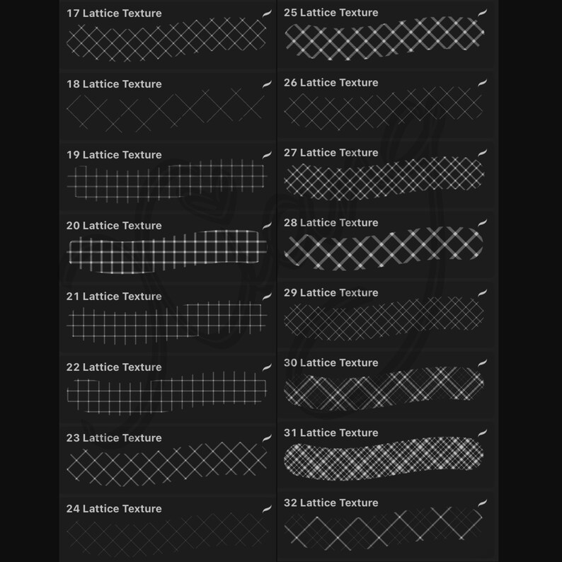 48 Textured Fabric Brushes Procreate Photoshop Pattern Brush - Etsy