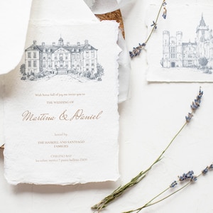 Custom Venue Illustration Png, Vector Hand Drawn Sketch, Wedding Invite ...