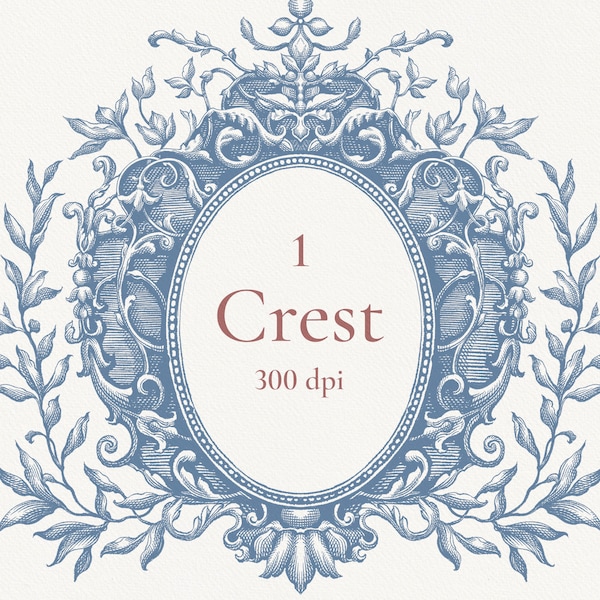 Crest Logo - Etsy
