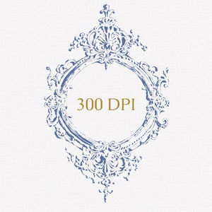 Elegant Vintage Fine Line Frames, Wedding Sketches in Old Style, Clip ...