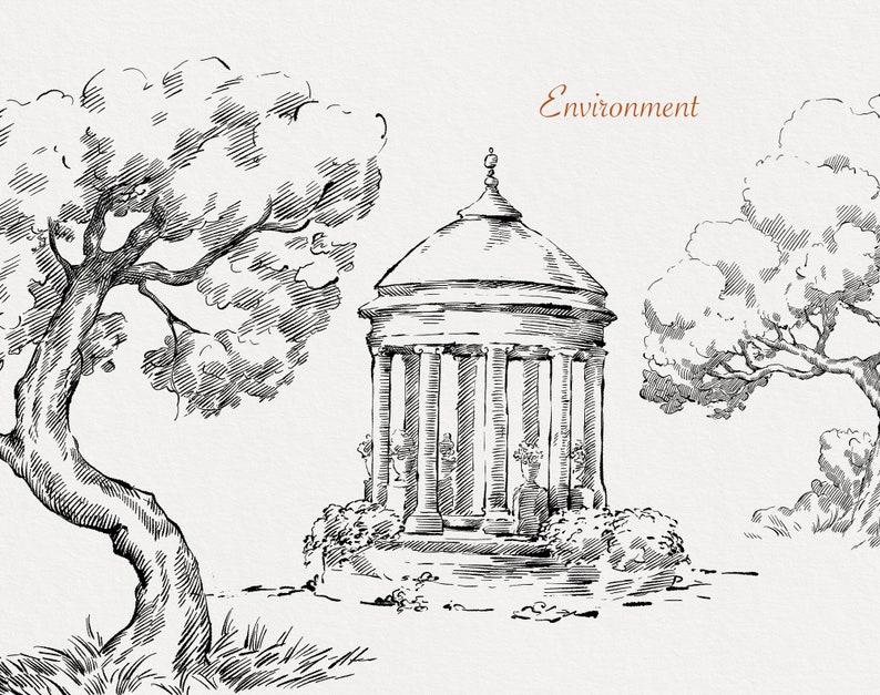 Bloom Garden of Eden Png Svg Eps Floral Clipart Digital - Etsy