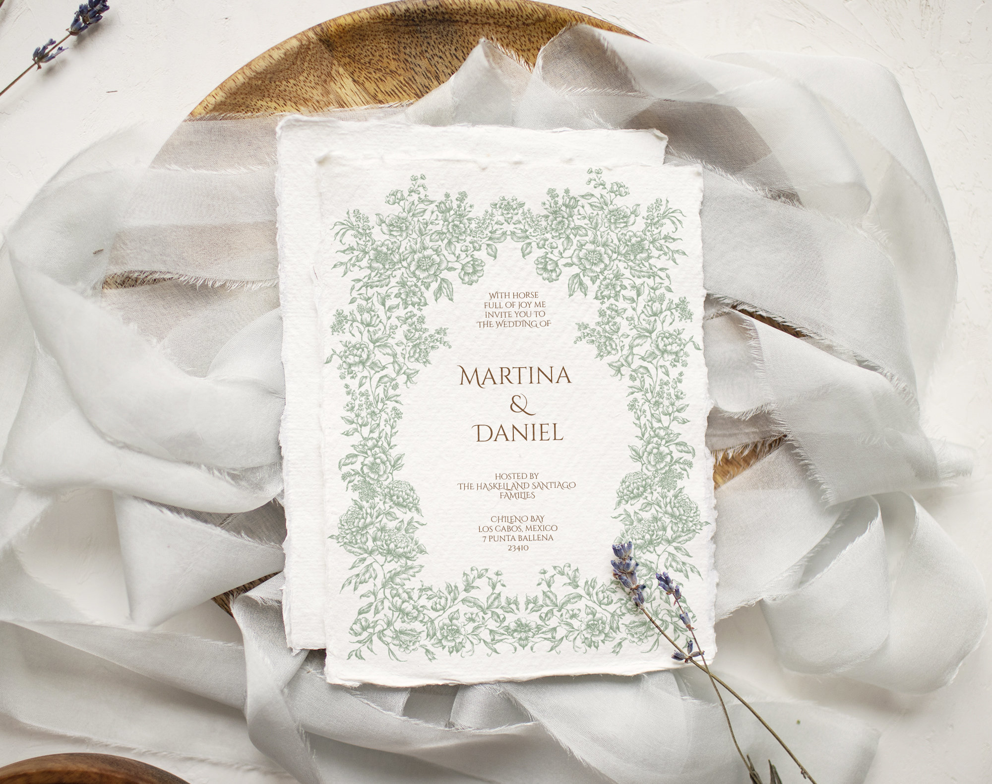 Sage Green Frame, Eps Png Svg, Autumn Flower Garden, Hand Drawn Border ...