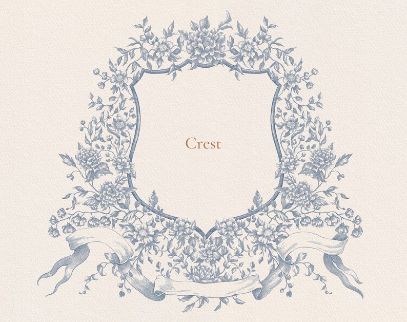 Floral Aesthetics, Png Borders, Vintage Frames, Wedding Crest, Hand ...