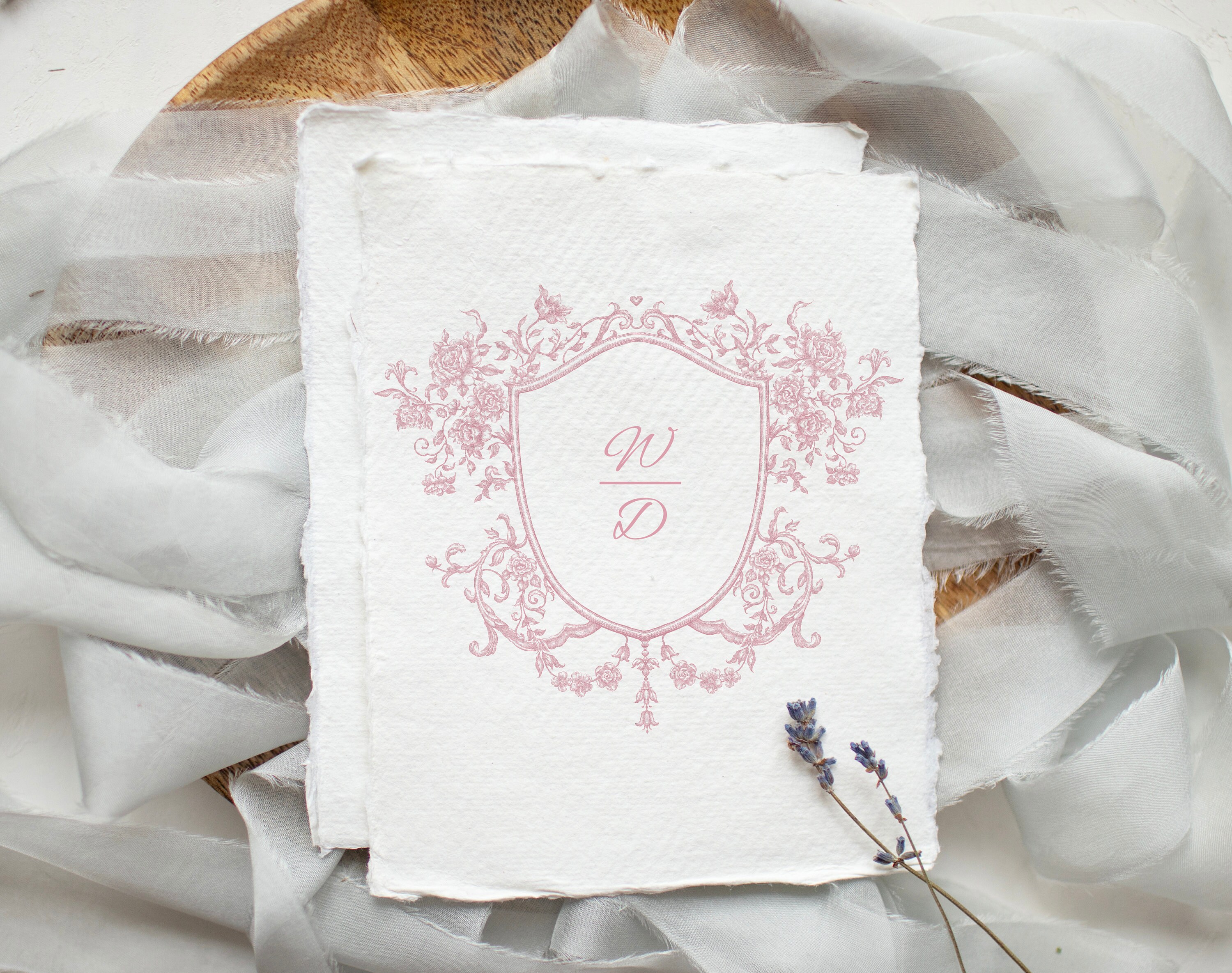 Floral Aesthetics Pink Baroque Frames, France Borders, Victorian Fine ...