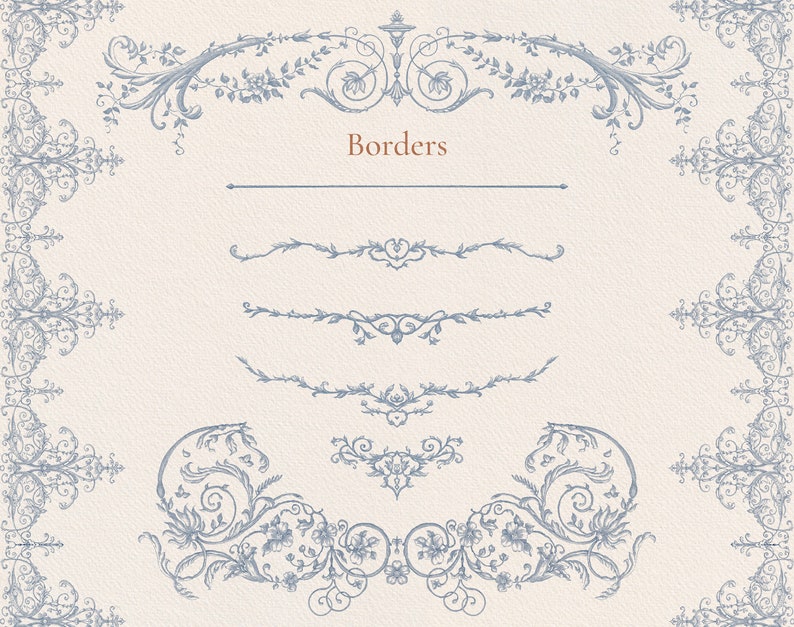 Floral Aesthetics, Png Borders, Vintage Frames, Wedding Crest, Hand ...