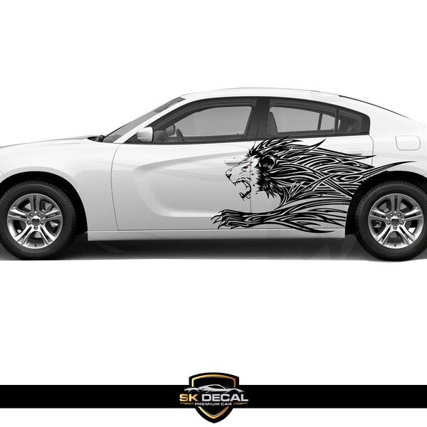 Lion Decal - Etsy