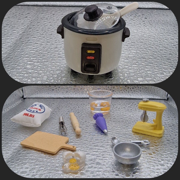 Miniature Baking Set - Etsy UK