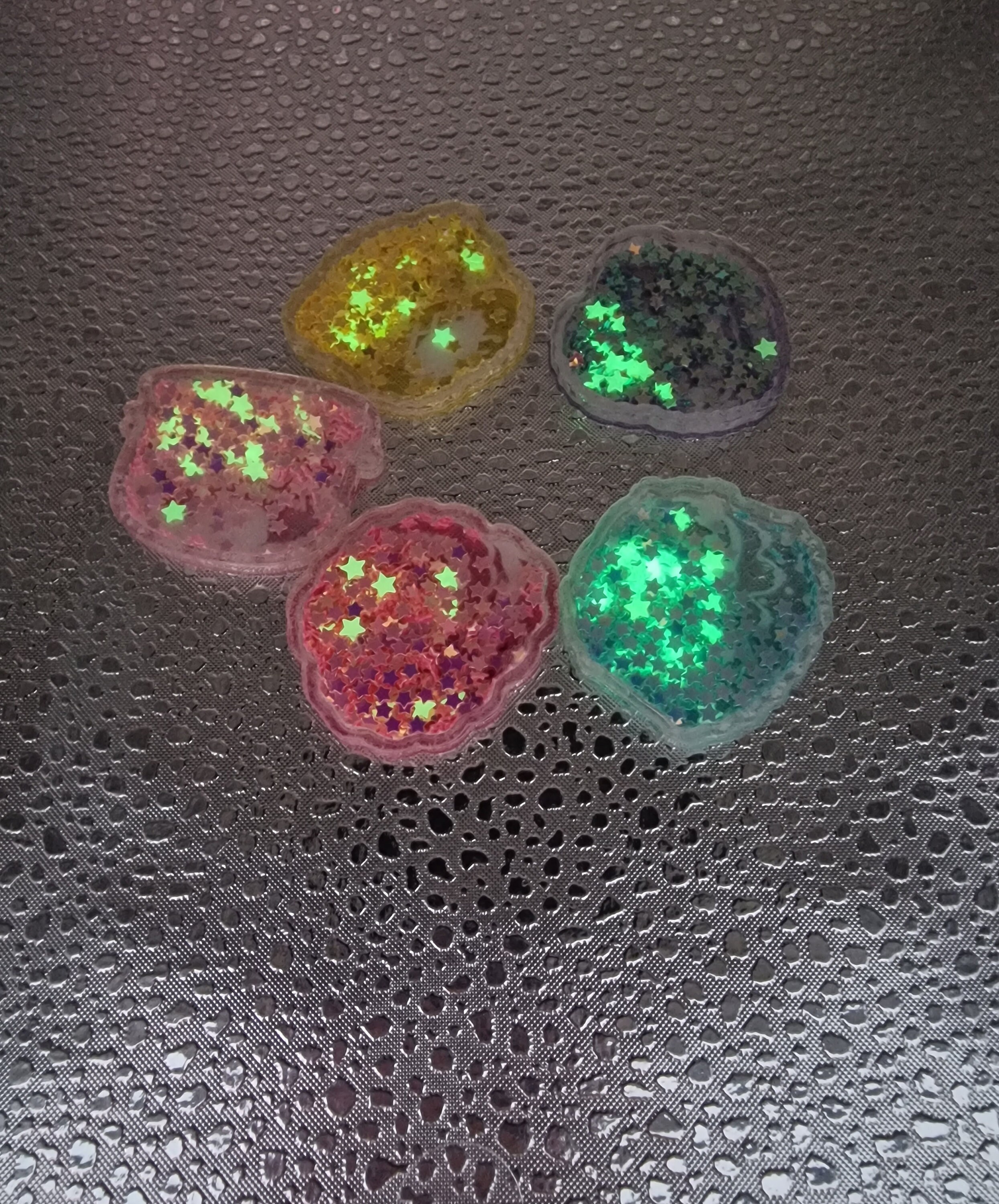 Kawaii Character Animals Shaker Decoden Acrylic Shakers Flatback ...