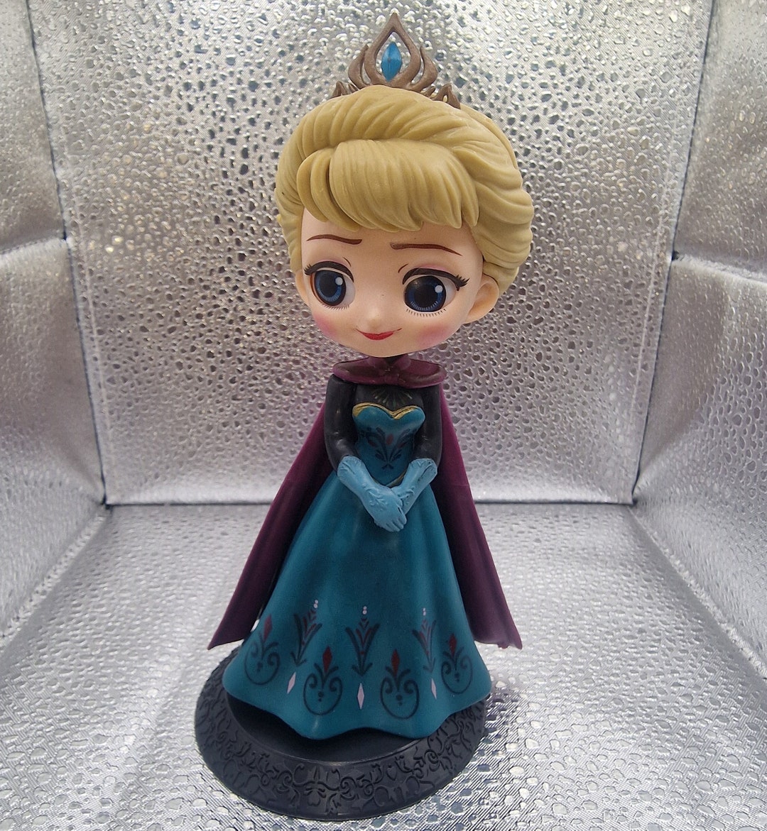 Kawaii Figures Elsa Princess Doll Cabochon Kawaii Dolls Cute Frozen ...