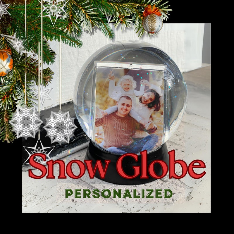 Custom Snow Globe - Etsy
