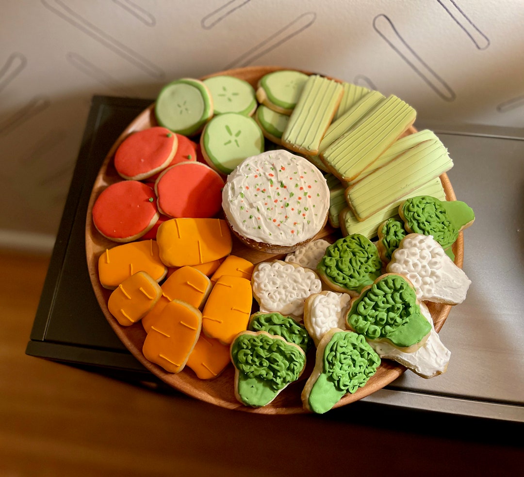 Vegetable Tray Cookies - Etsy