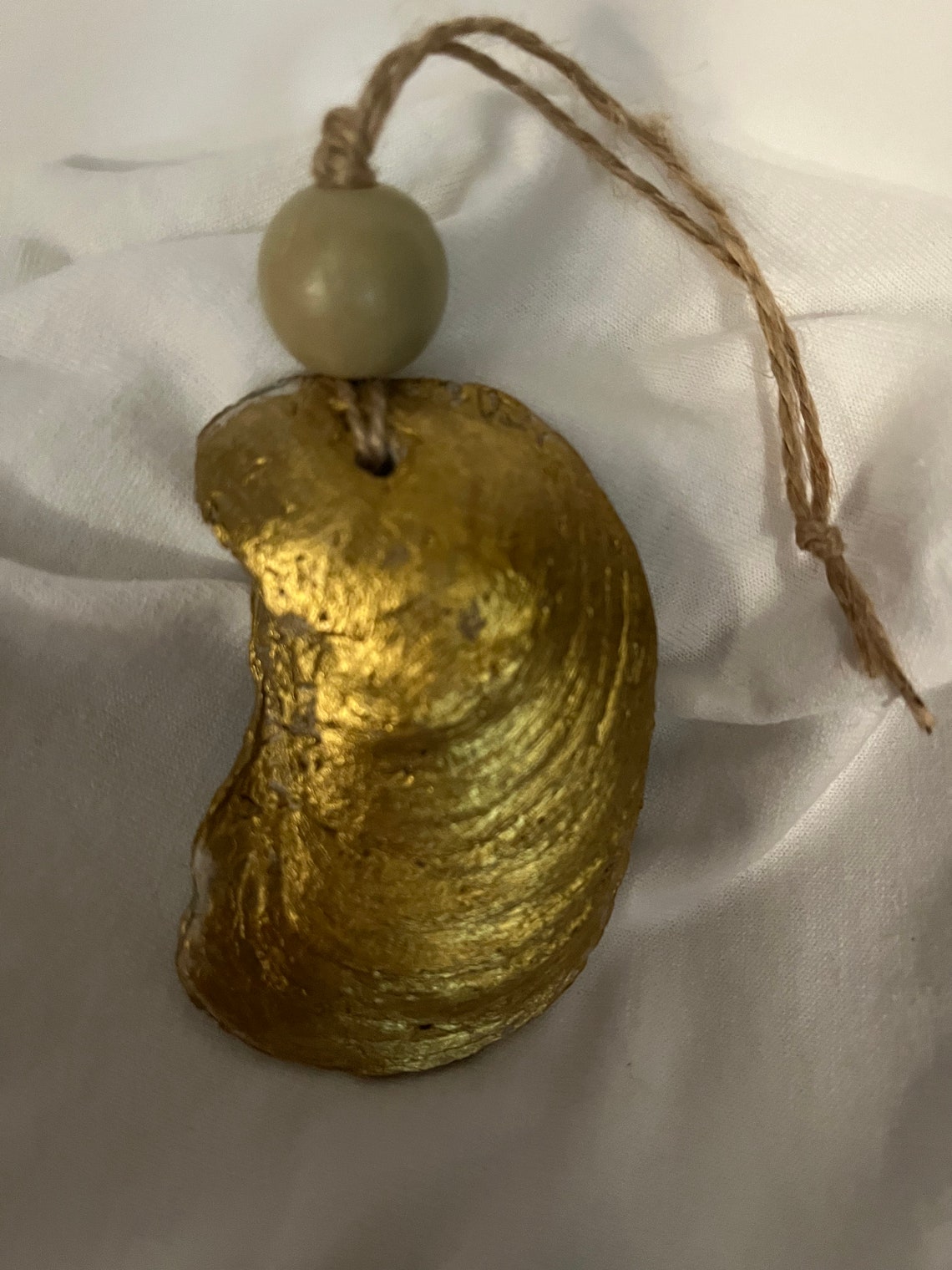 Mermaid With Martini Oyster Shell Ornament - Etsy