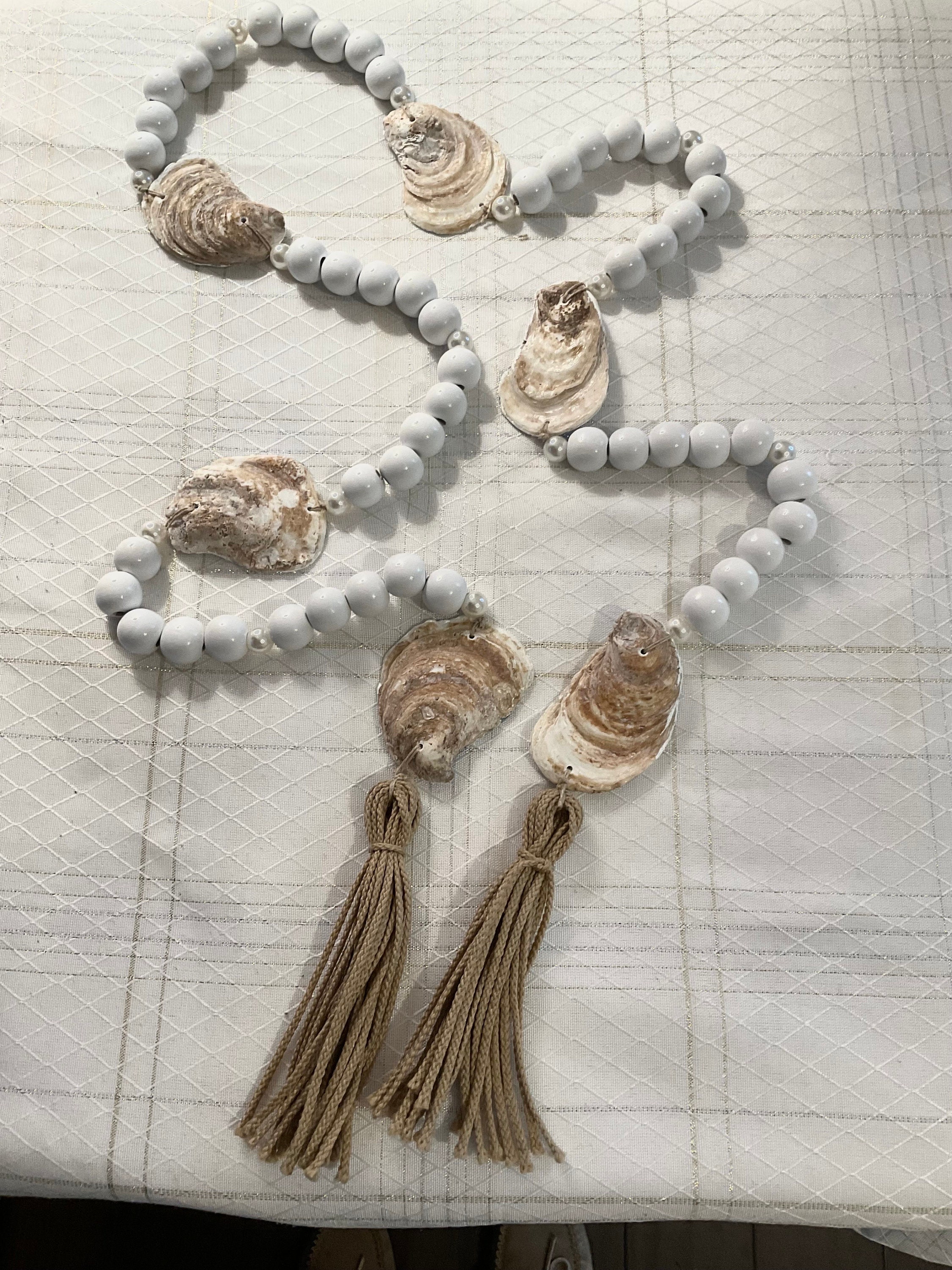 Seashells Oyster Shell Garland - Etsy