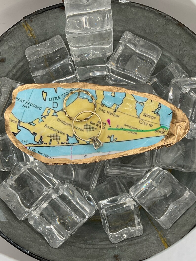 Hamptons, East Hampton, Southampton, Sag Harbor, Bridgehampton New York Nautical Map Oyster ...