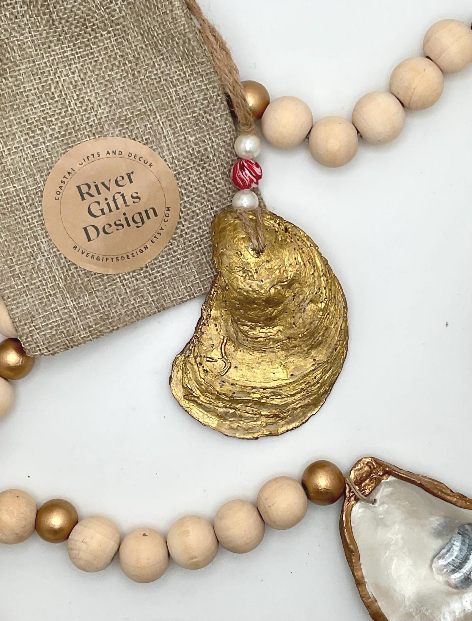 Colorful Fish Oyster Shell Ornament - Etsy