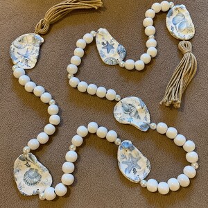 Seashells Oyster Shell Garland - Etsy