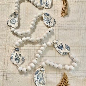 Seashells Oyster Shell Garland - Etsy