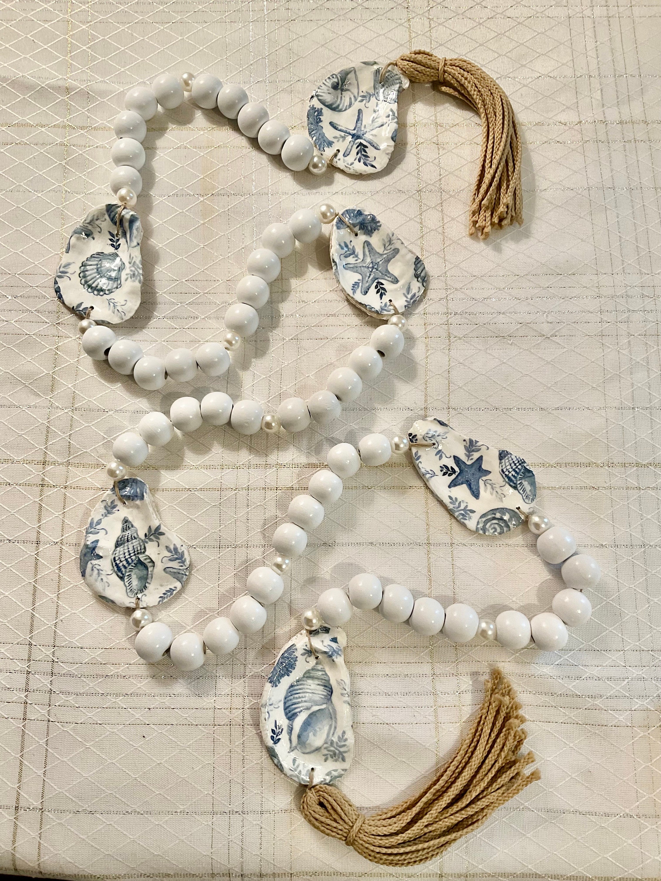Seashells Oyster Shell Garland - Etsy