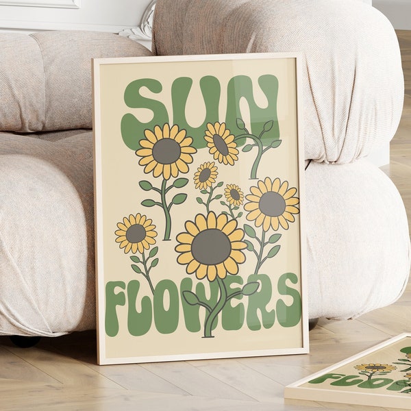 Sunflower Poster - Etsy