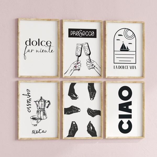 Italian Kitchen Posters - Etsy