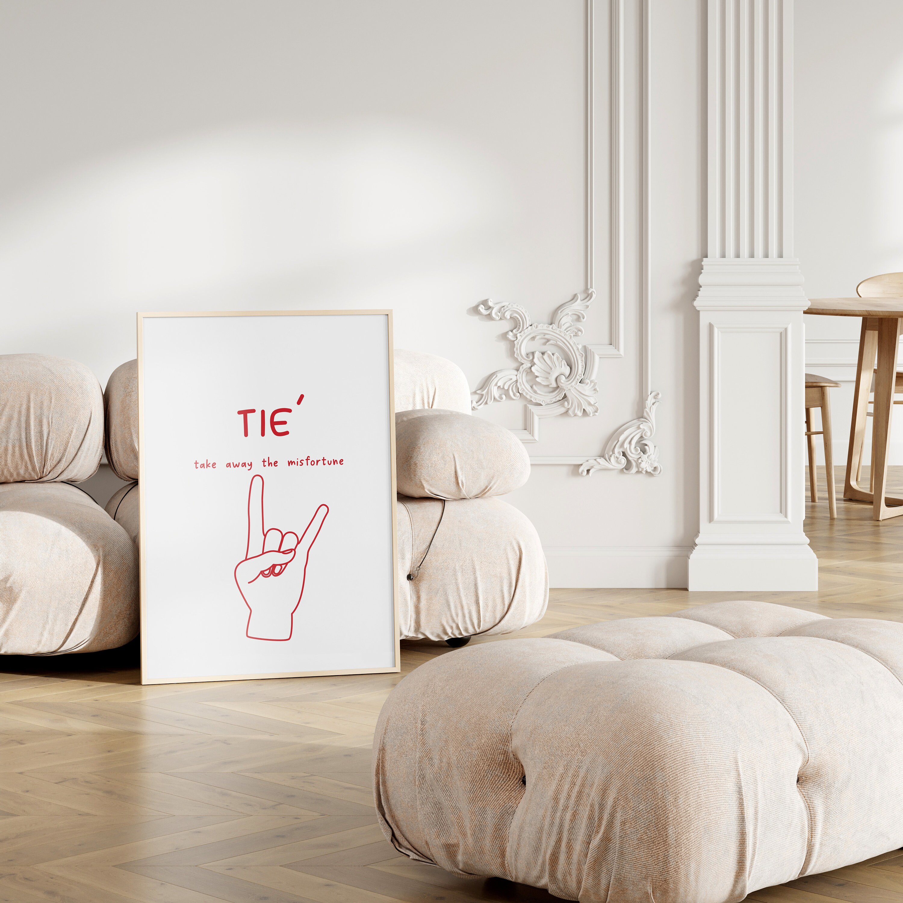 Italian Red Bundle Set of 6 Printable, Italian Hand Gesture Wall Art ...