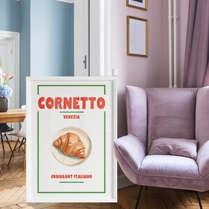 Bundle Retro Italian Kitchen Set of 6 Printable, Wall Art Set Italian ...
