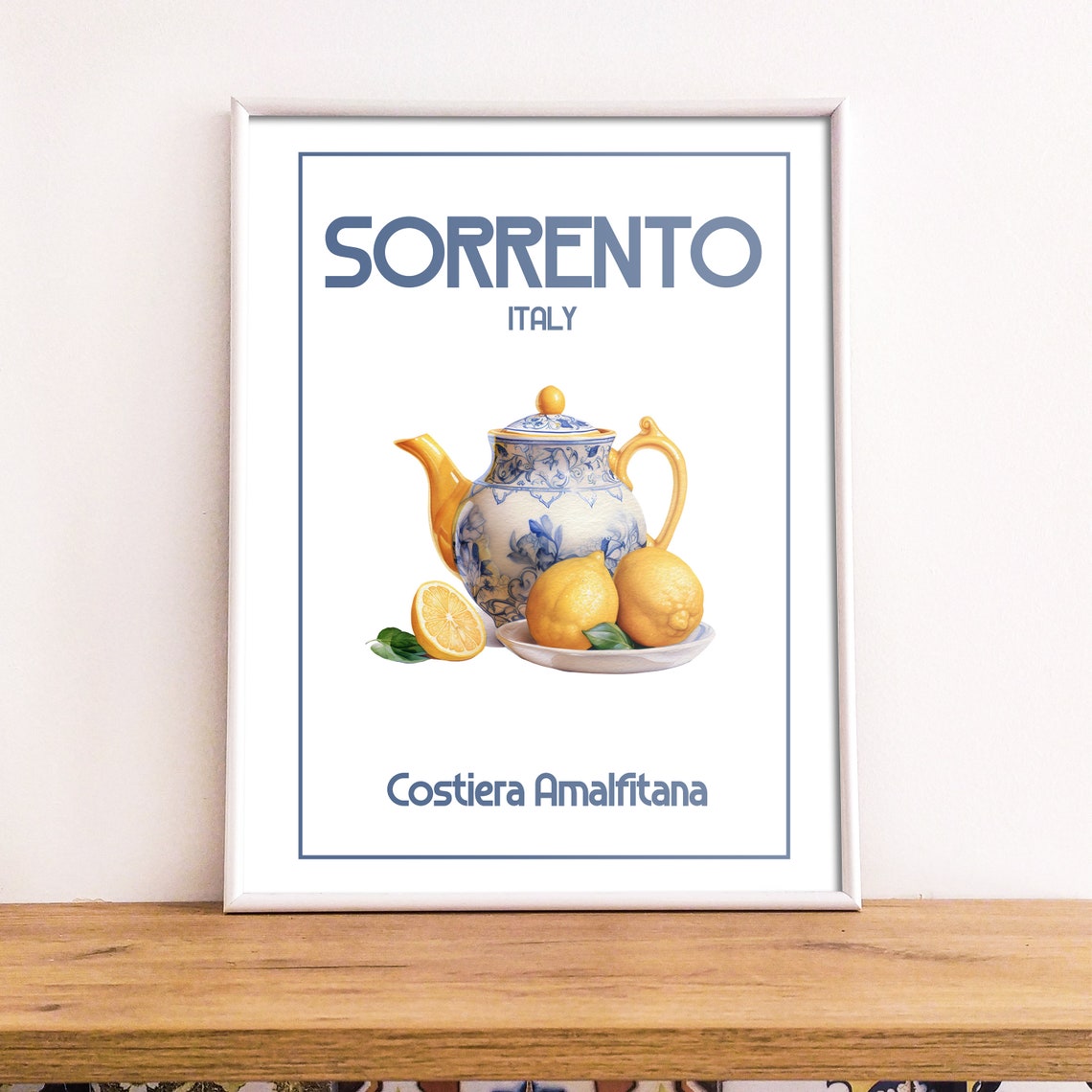 Amalfi Coast Set of 3 Printable Posters, Amalfi Coast Lemons Print ...