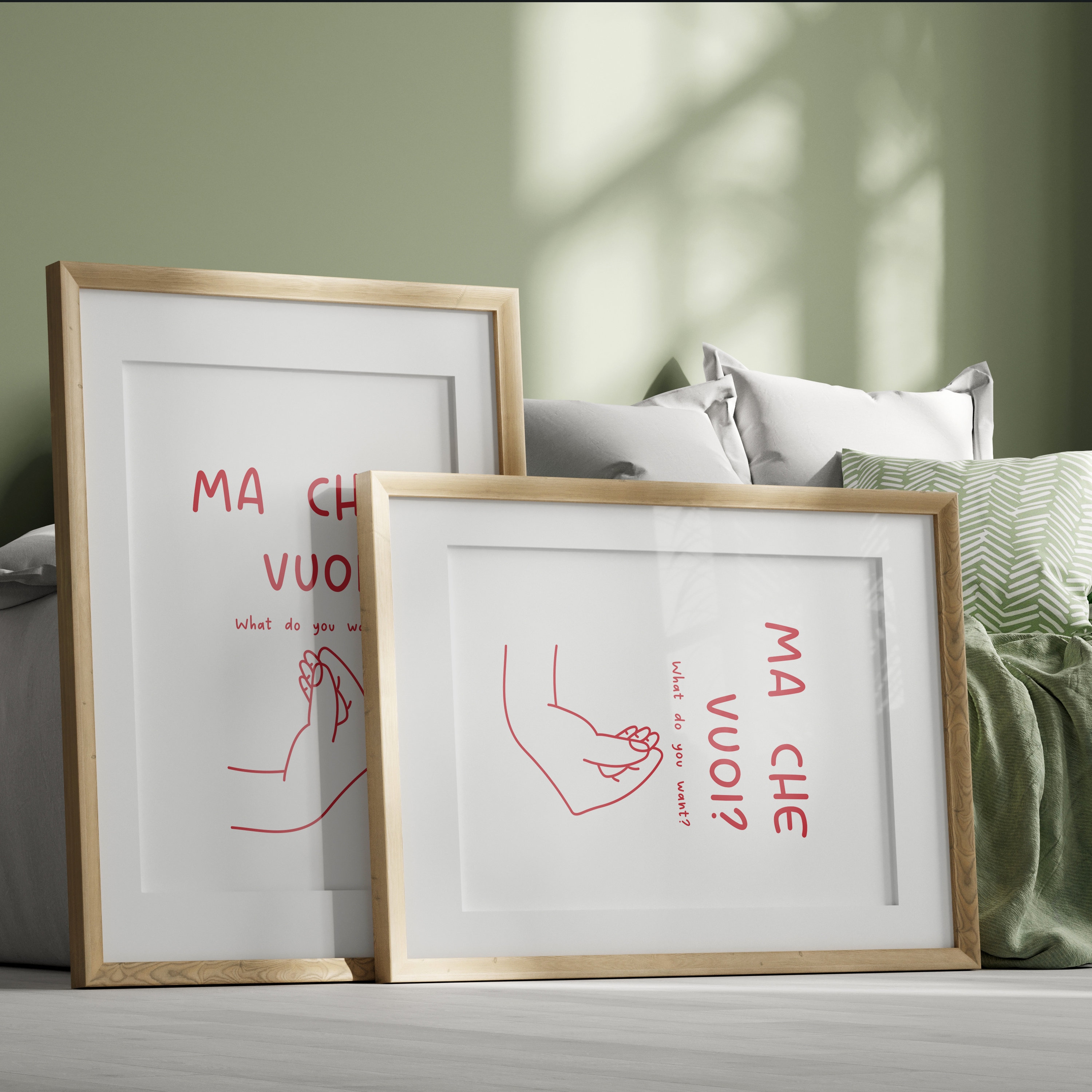 Ma Che Vuoi Printable Poster Italian Hand Gesture, Italian Quote Print ...