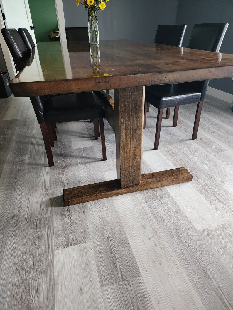 Beautiful Hard Maple 7ft Farmhouse Table - Etsy