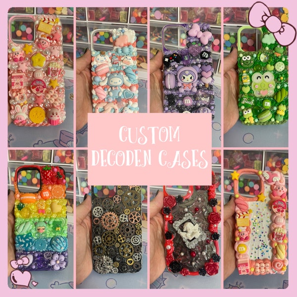 Decoden Phone Case - Etsy
