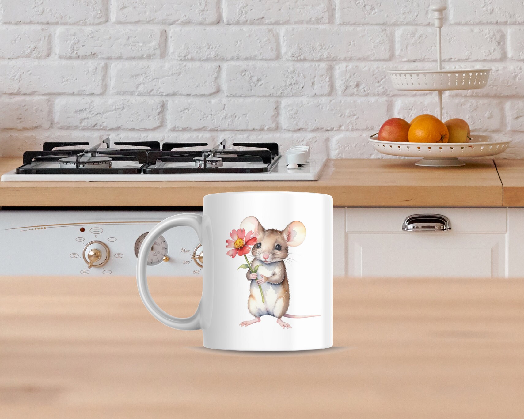 Mouse and Flowers Clipart, Mouse Clip Art, Flowers Clip Art, Mice ...