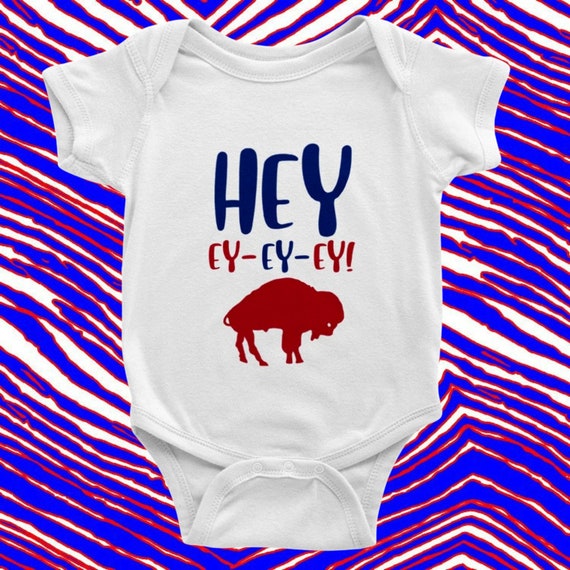 Buffalo Bills Hey Ey Ey Ey Onies Buffalo Bills Onies Josh - Etsy Canada